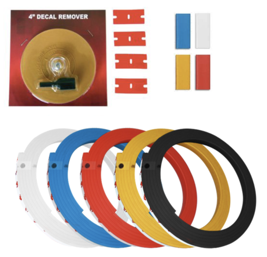 RT Rim Protectors Replacement Kit - Rim Guard Pros - Rim Protection Specialists